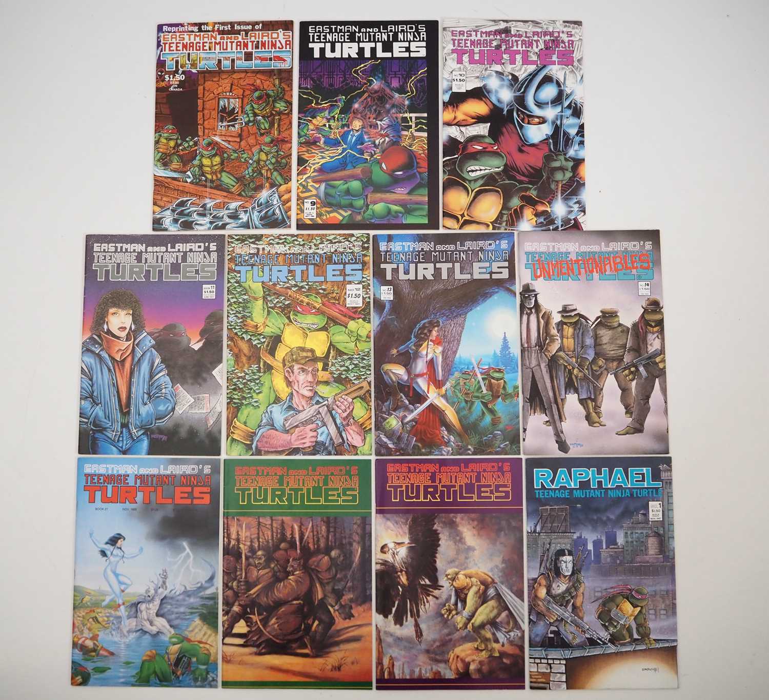 Lot 179 - TEENAGE MUTANT NINJA TURTLES #1 (4th Print),