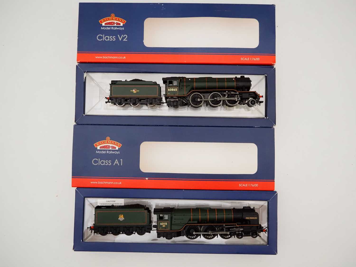 Lot 105 - A pair of BACHMANN OO gauge steam locos