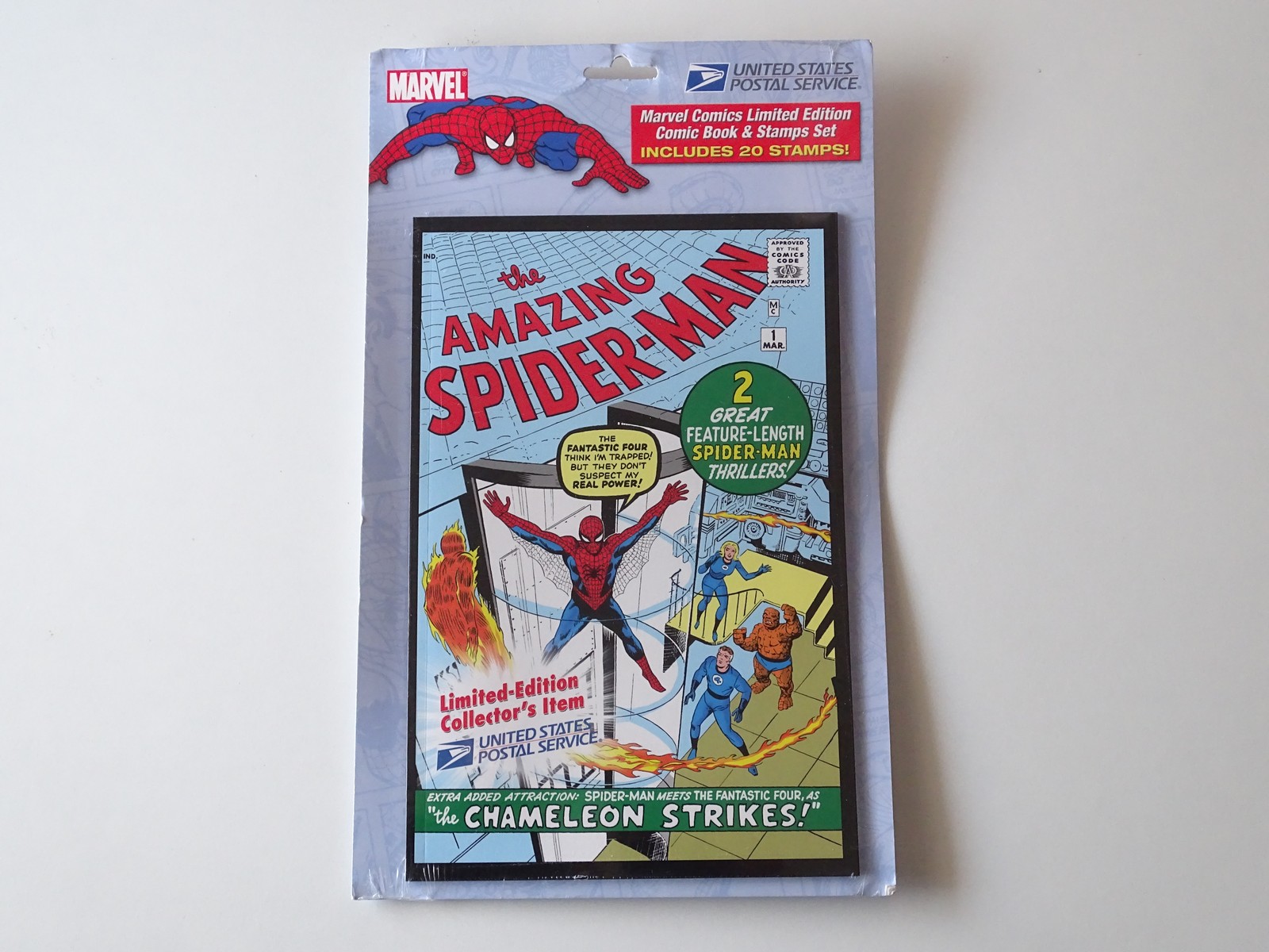 Lot 469 - SPIDER-MAN MARVEL COMICS USPS LIMITED