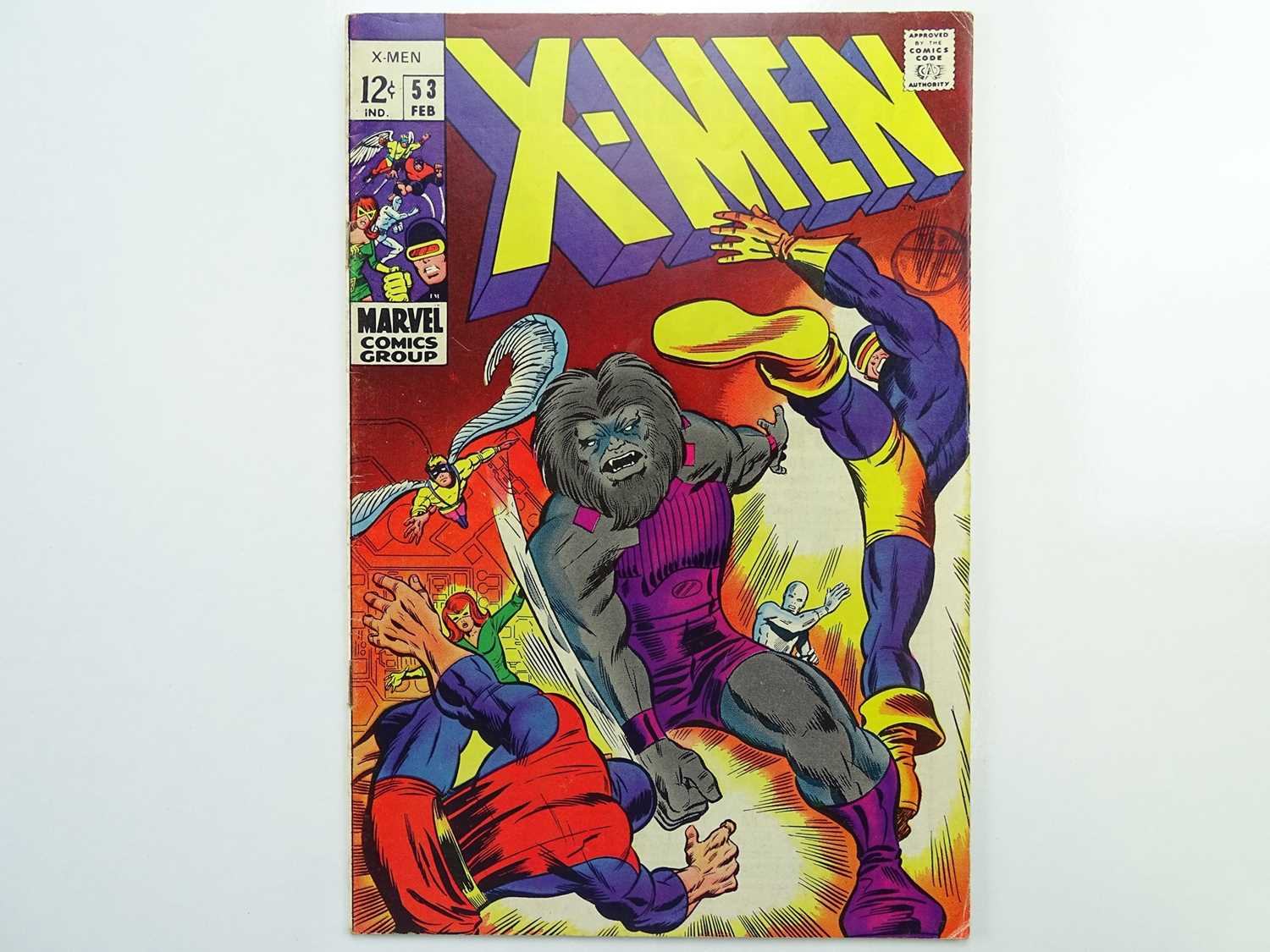 Lot 90 - UNCANNY X-MEN # 53 - (1969 - MARVEL - Cents