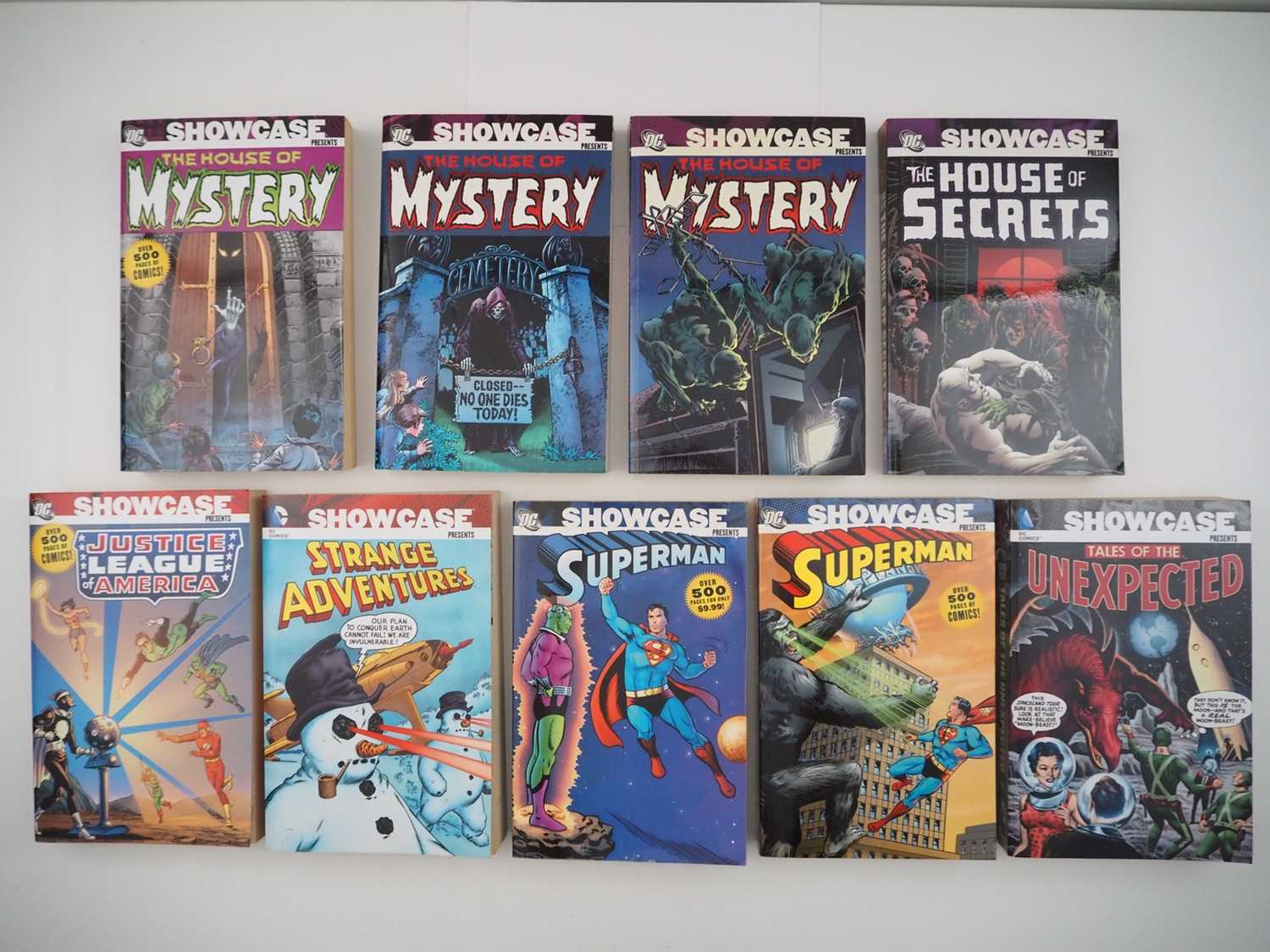 Lot 191 - SHOWCASE PRESENTS OMNIBUS LOT (9 in Lot)