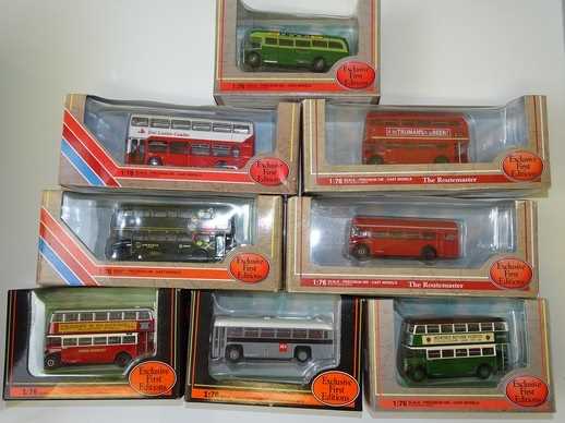 Lot 149 - GENERAL DIECAST: A group of EFE buses - all