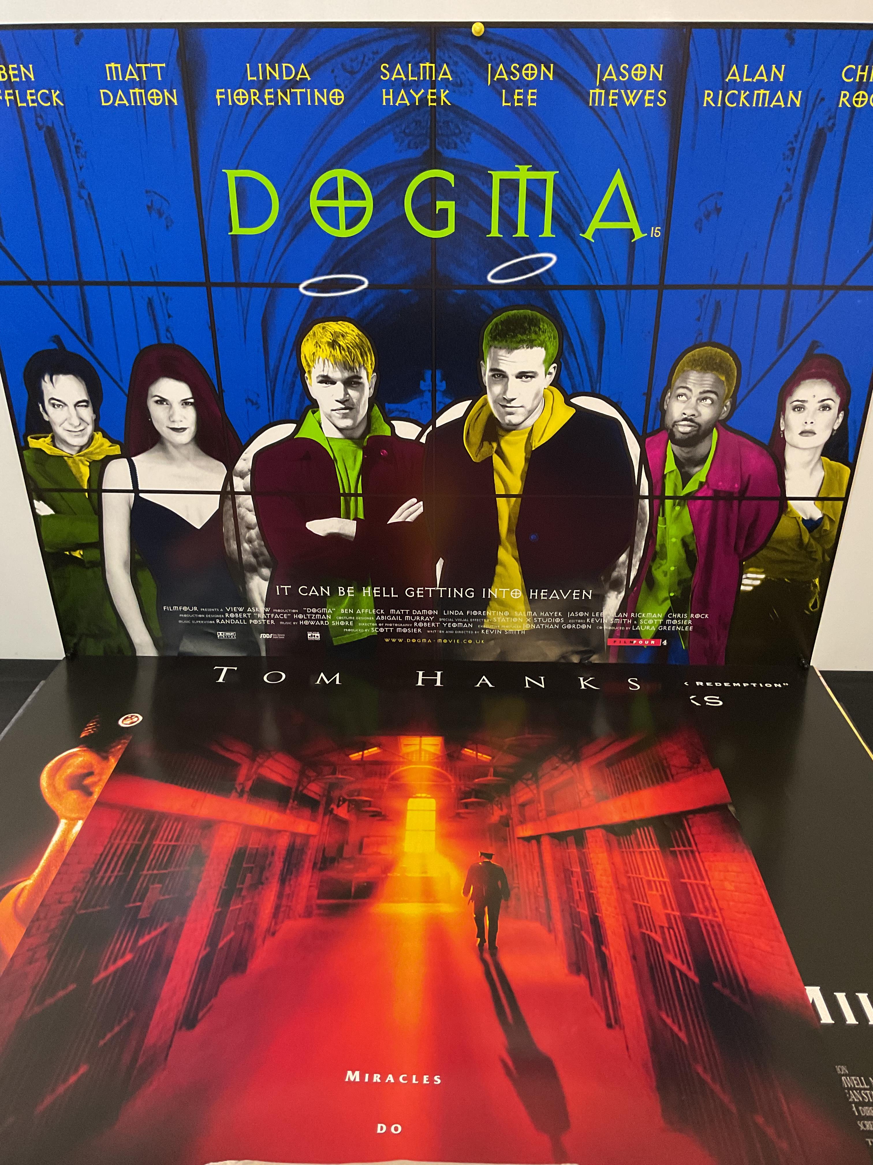 Lot 81 - A selection of film posters with the matching