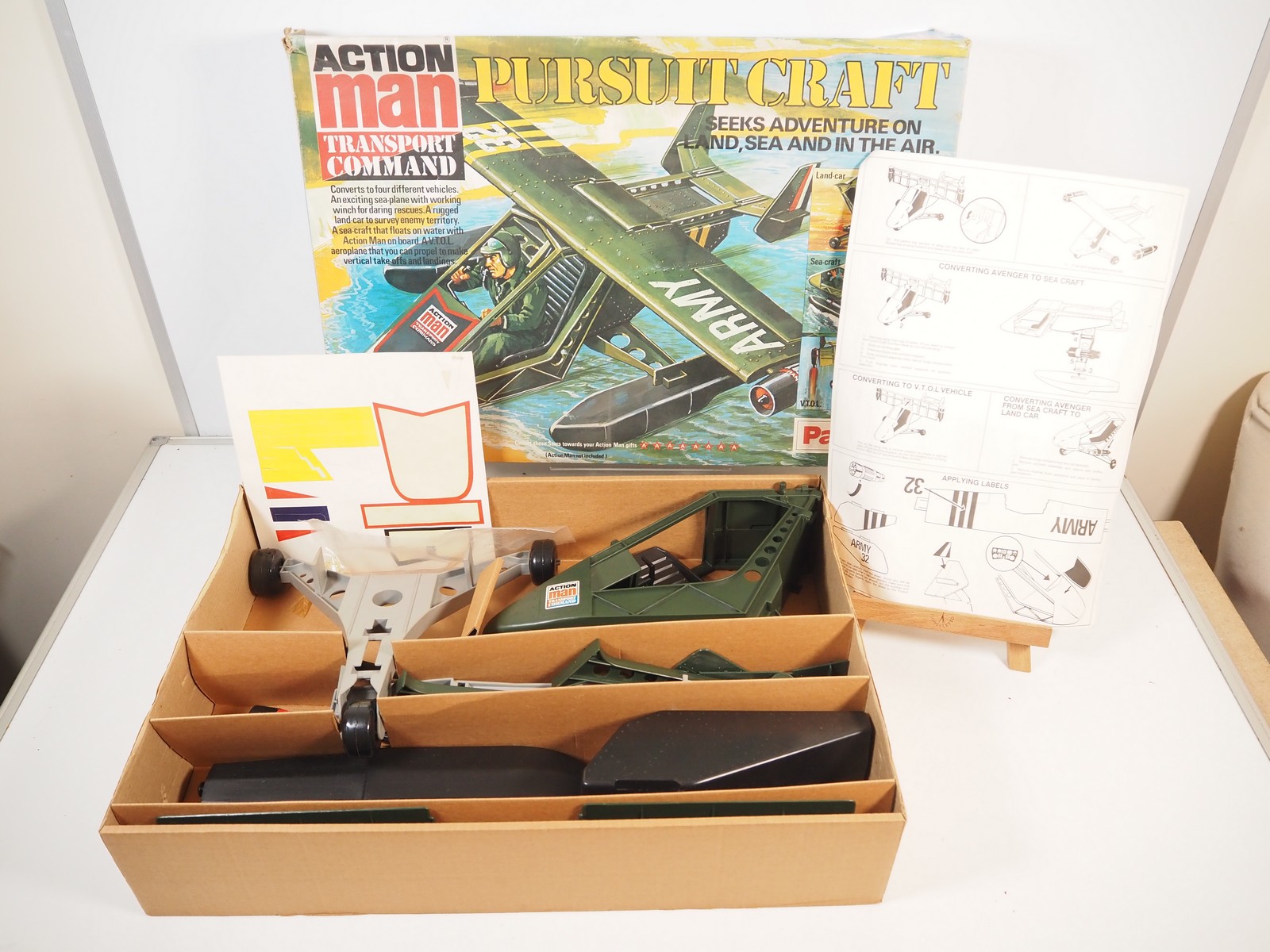 Lot 199 - PALITOY boxed Action Man Pursuit Craft,