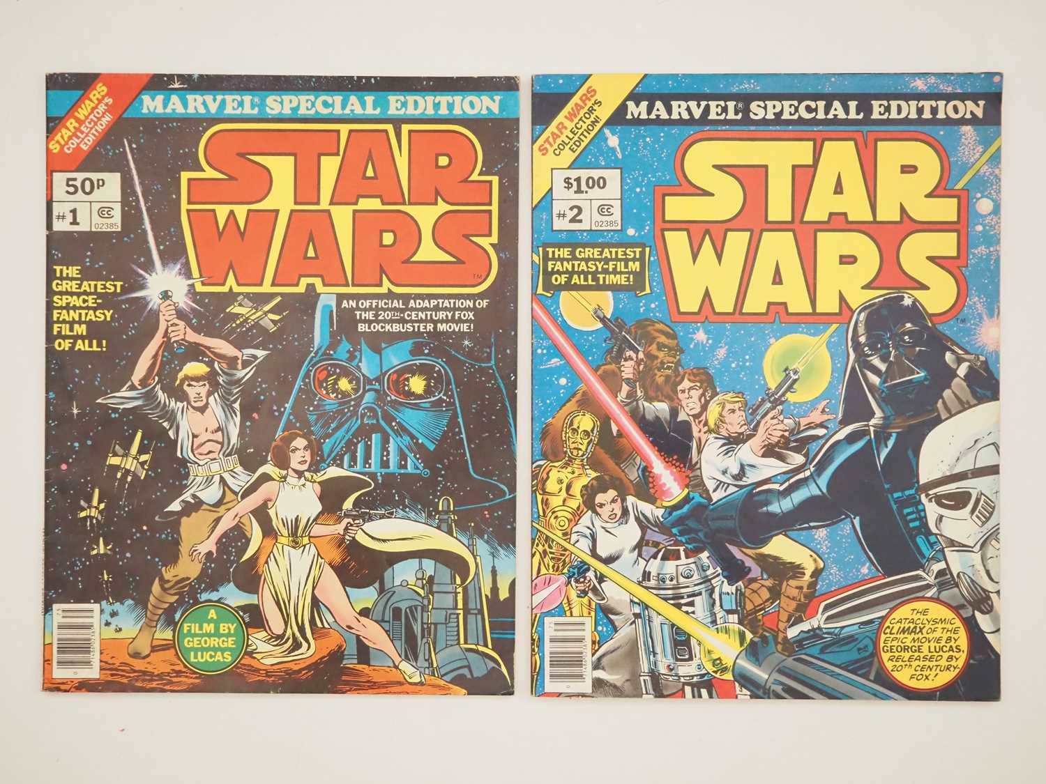 Lot 82 Star Wars Marvel Treasury Editions 1 2 2