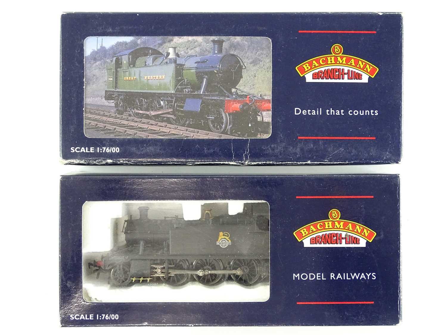 Lot 336 - A pair of BACHMANN Prairie steam tank locos