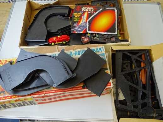 Lot 97 - VINTAGE TOYS: A TRI-ANG Trik-Trak Daredevil