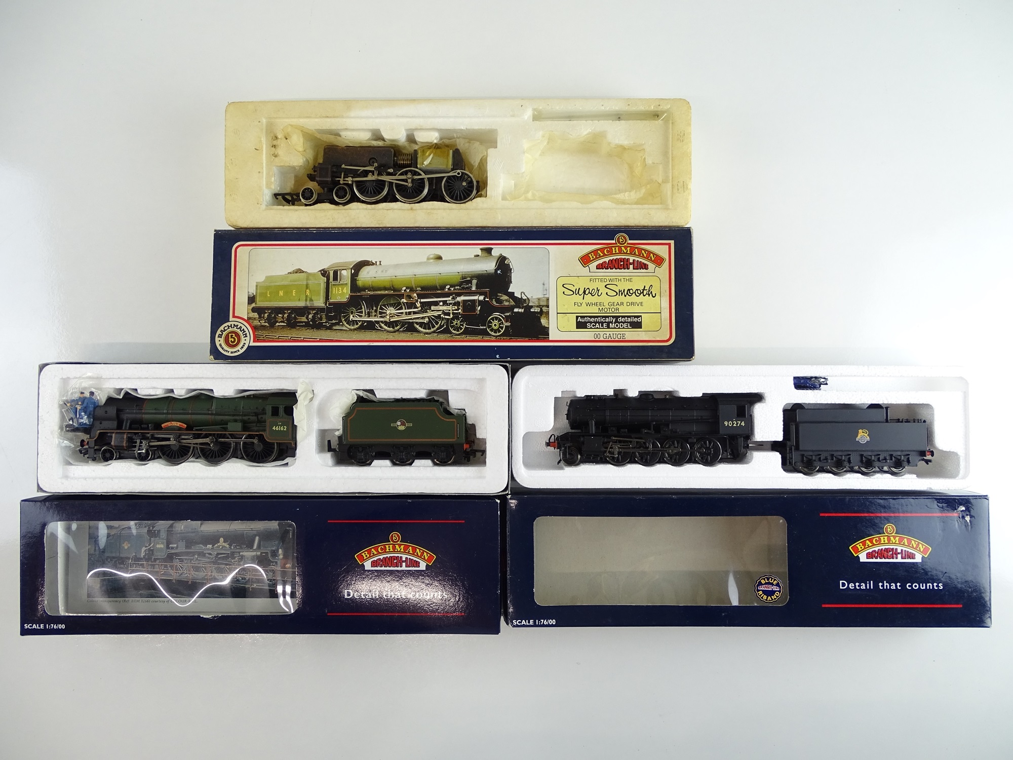 Lot 416 - A pair of BACHMANN steam locomotives