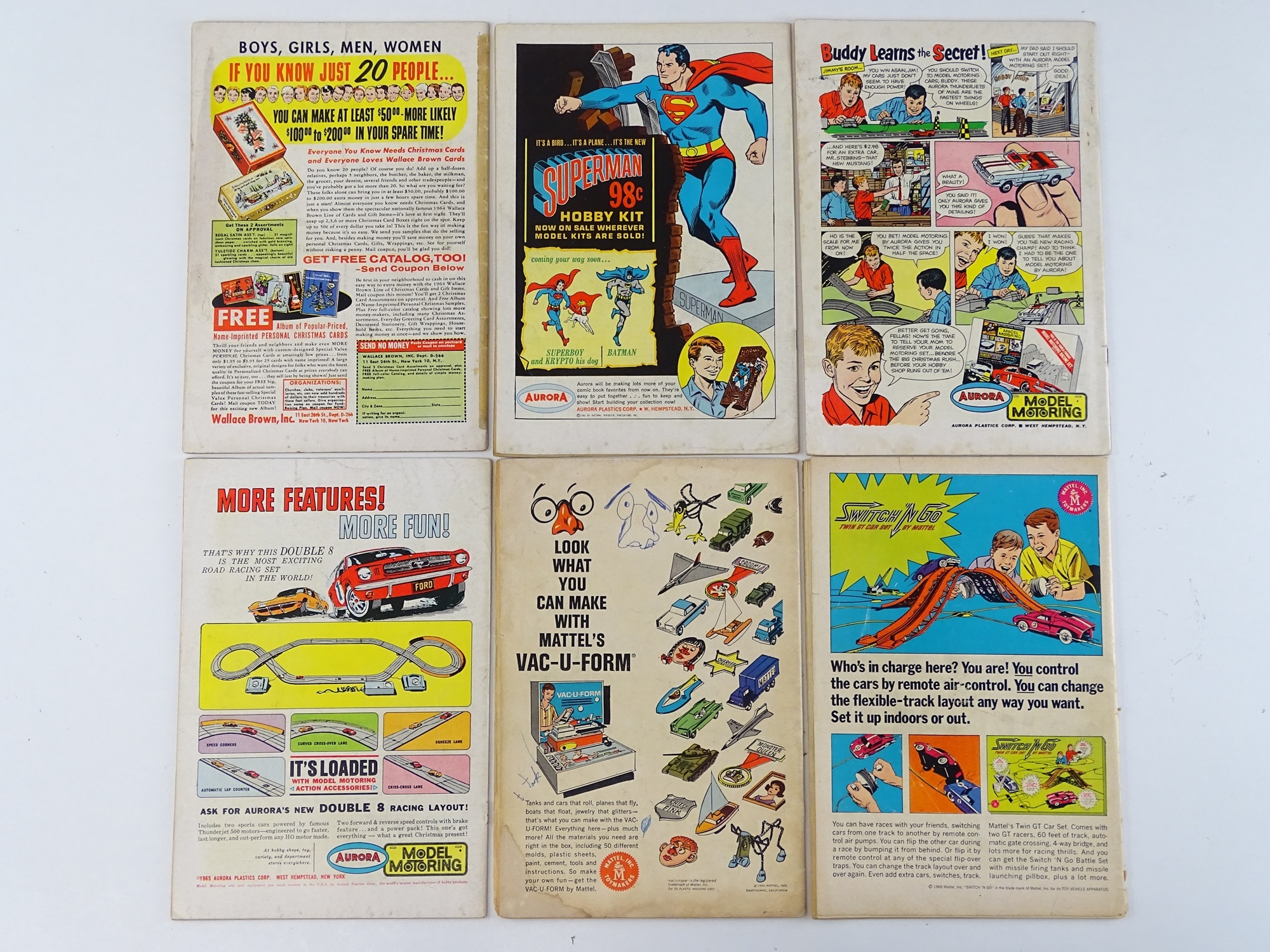 Lot 449 - ACTION COMICS: SUPERMAN #315, 319, 320, 332,