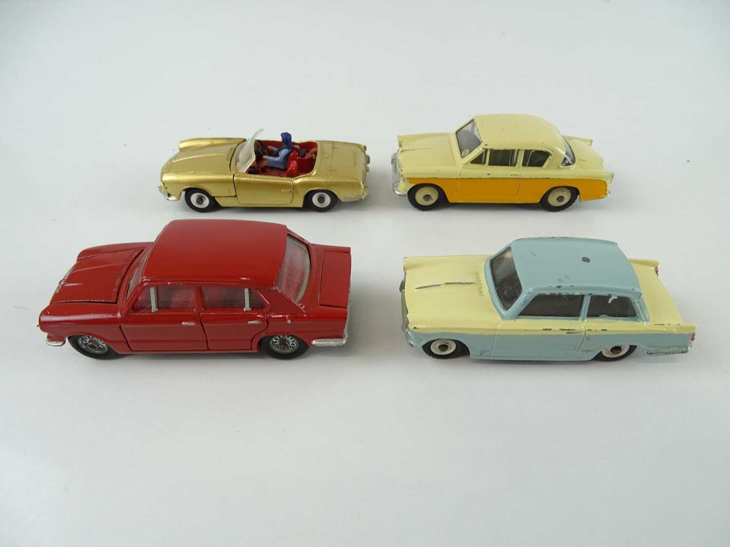 Lot 177 - A group of DINKY Cars from the 1960s