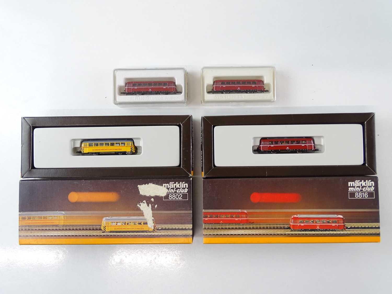 Lot 251 - A group of MARKLIN Z Gauge German Outline