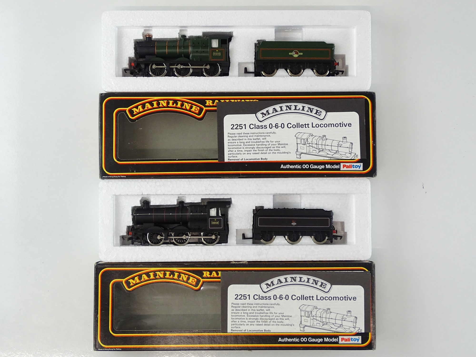 Lot 503 - A pair of MAINLINE Collett class steam