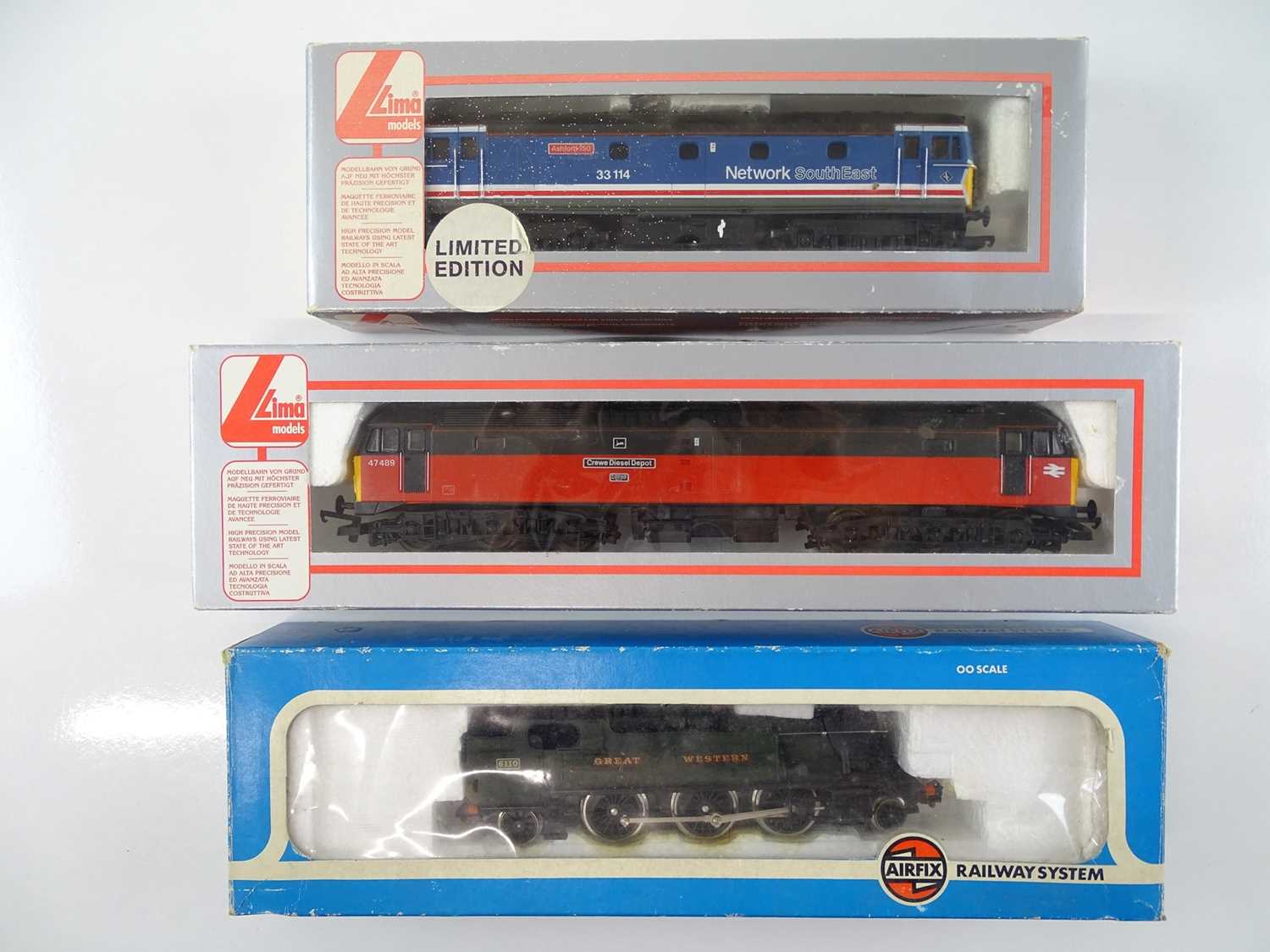 Lot 544 - A mixed group of LIMA and AIRFIX locomotives