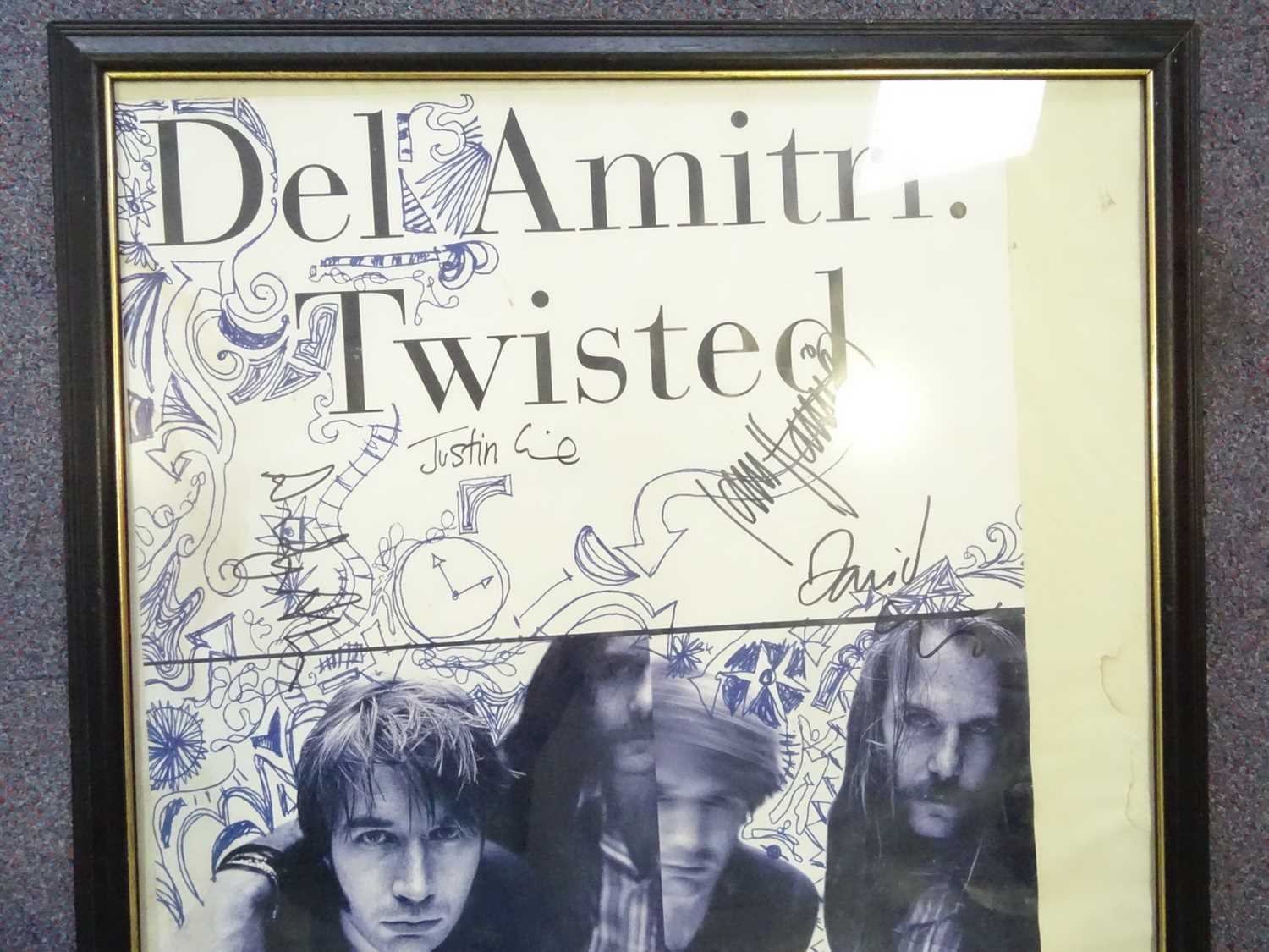 Lot 487 - DEL AMITRI - A 1995 promotional album poster