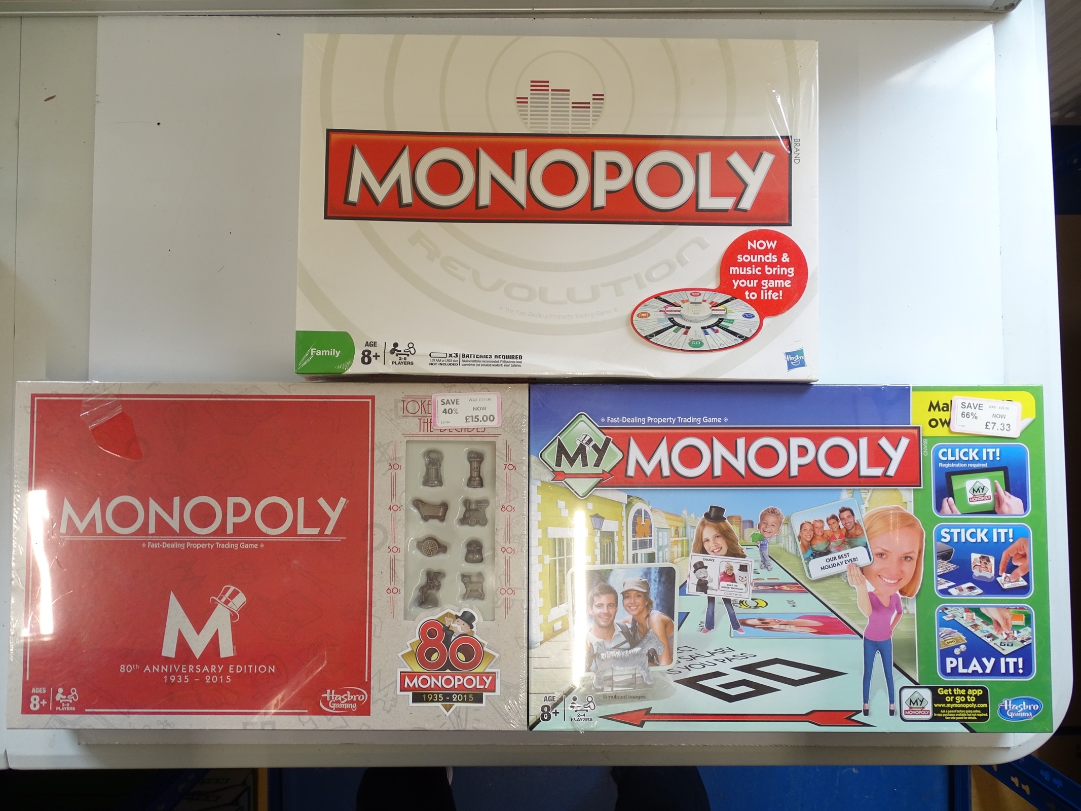 Lot 119 - A group of Monopoly sets, all sealed as new,