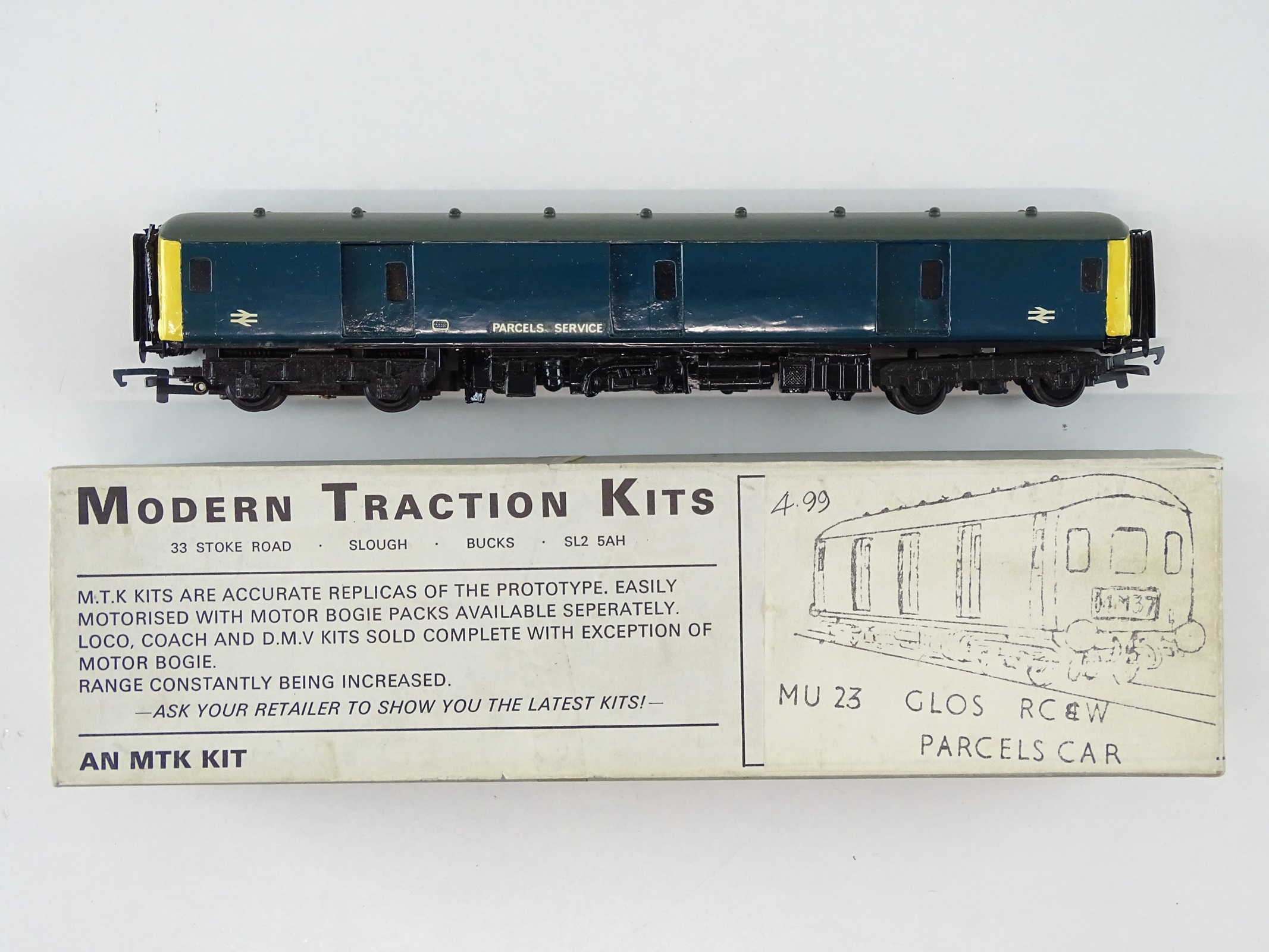Lot 268 - A MODERN TRACTION KITS OO Gauge MU23