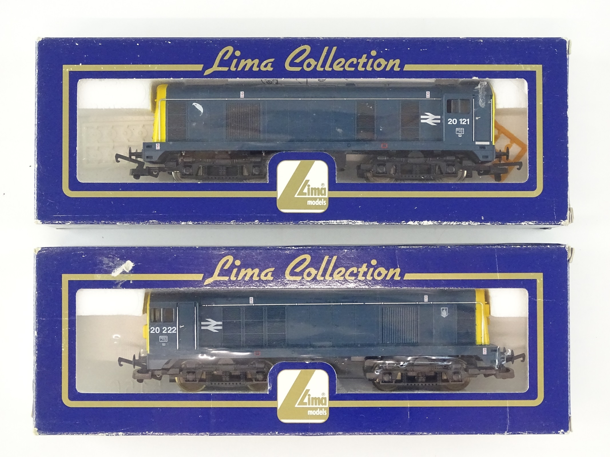 Lot 298 - A pair of LIMA OO Gauge Class 20 diesel