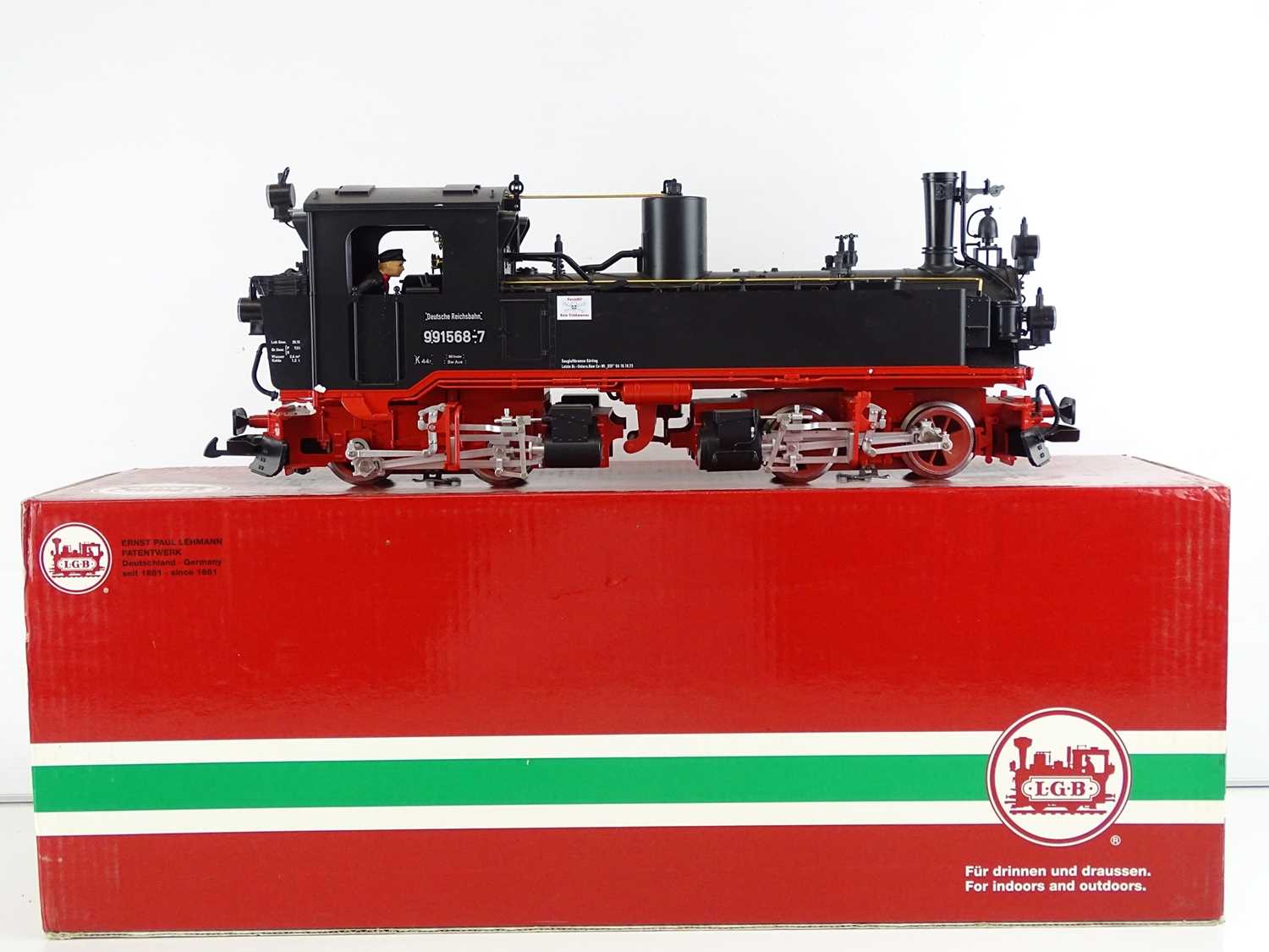 Lot 569 - An LGB G Scale 21842 BR99.1 class Mallet