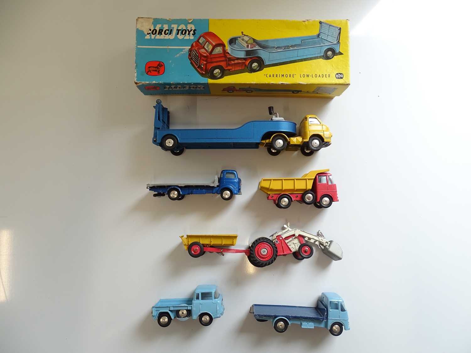 Lot 87 - A collection of CORGI lorries and