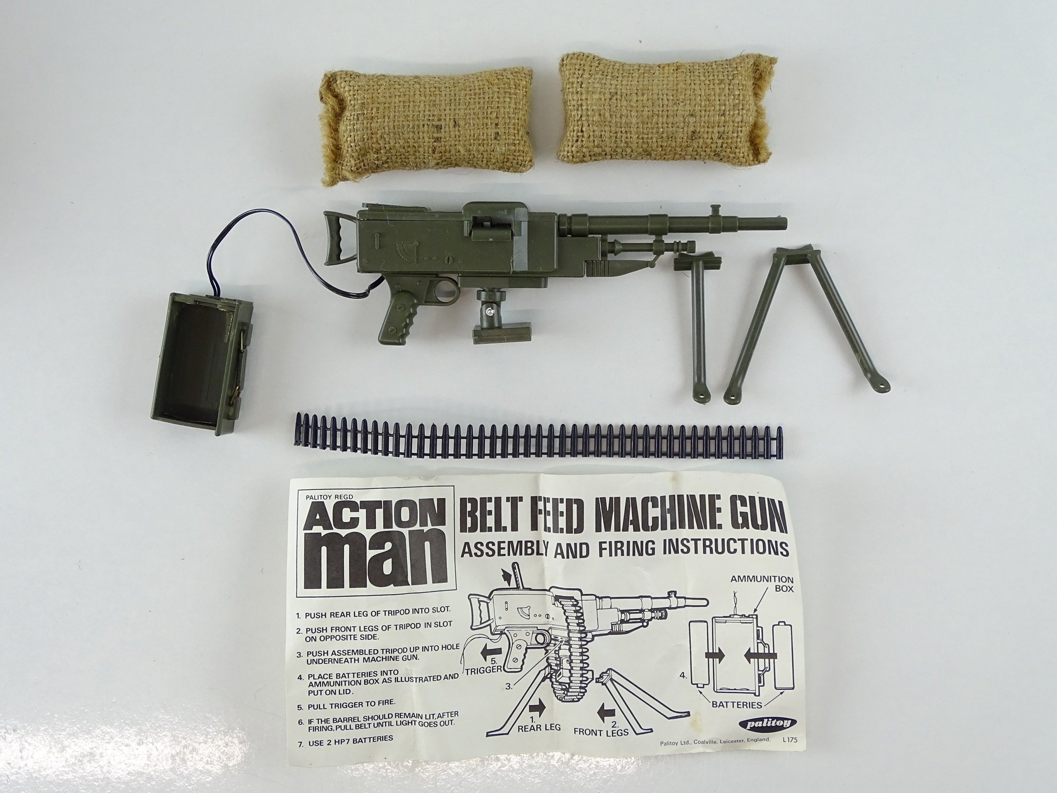 Lot 100 - A pair of ACTION MAN 1970s packs comprising